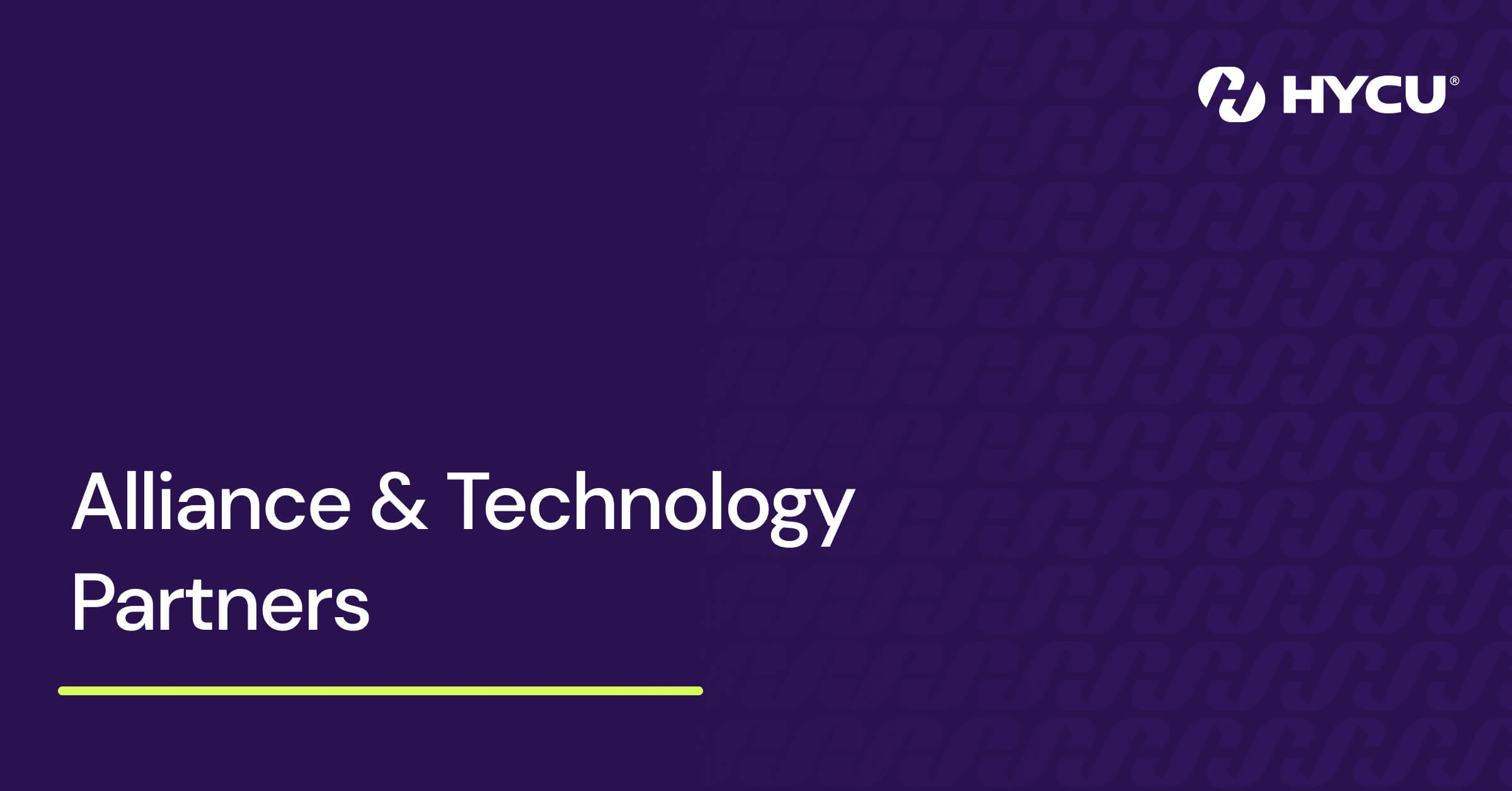 HYCU Alliance & Technology Partners for DPaaS Solutions